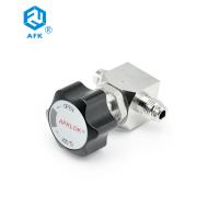 China EP 316 Stainless Steel Manual Diaphragm Valve VCR Ultrahigh Purity 31MPa 1/4