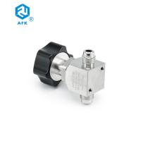 China EP 316 Stainless Steel Manual Diaphragm Valve VCR Ultrahigh Purity 31MPa 1/4