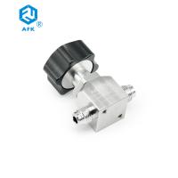 China EP 316 Stainless Steel Manual Diaphragm Valve VCR Ultrahigh Purity 31MPa 1/4
