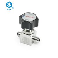 China EP 316 Stainless Steel Manual Diaphragm Valve VCR Ultrahigh Purity 31MPa 1/4