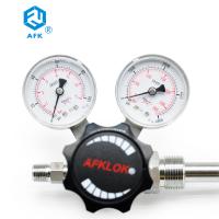 China High Pressure Co2 Stainless Steel Pressure Regulator 4000psi Inlet Range for sale