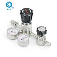 China Industrial Propane Pressure Regulator 4000psi - 1000psi CO2 High Pressure Regulator for sale