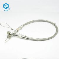 China 316L Stainless Steel Flexible Metal Hose 3000 PSI Pressure Rating with NPT 1/4