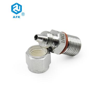 China Ferrule G Male Thread Stainless Steel Compression Fitting Good Sealing Corrosion Resistant for sale