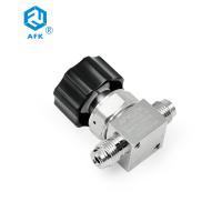 China Low Pressure Manual VCR Diaphragm Valve 316L Stainless Steel 1/4
