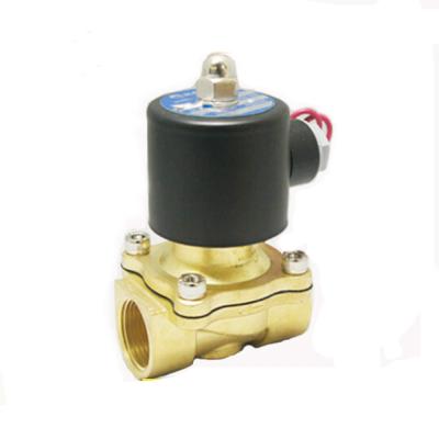 China 12V DC Brass Electric Solenoid Valve 1/2