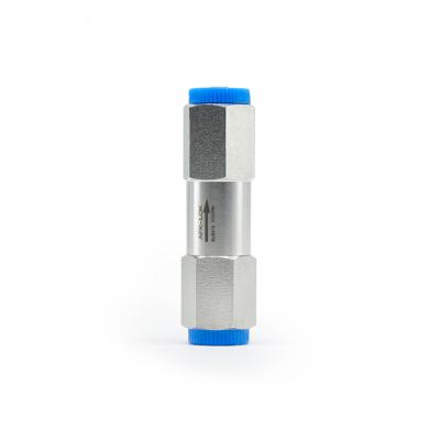 China Industrial Stainless Steel Dual Check Valve 1/8in 1/4in 3/8in 1/2in Adjustable for sale