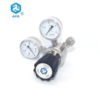 China Single Stage Stainless Steel Low Flow Pressure Regulator 1/4 VCR Connection Accuracy 0.09 for sale