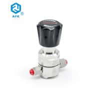 China 1/4 VCR Stainless Steel Ultra High Purity Gas Regulator CV 0.09 Customizable for sale