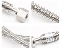 China Stainless Steel 316 High Pressure Flexible Hose 2.5m 3m Length 1/4