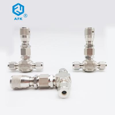 China High Precision Stainless Steel Metering Valve 1/8 In-1/2 In for sale