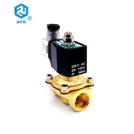 China 1/2'' High Pressure Solenoid Valve 220V Timer, Manual Test Button for sale