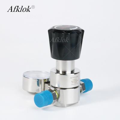 China ISO9001 CE Certified Stainless Steel Pressure Regulator for Semiconductor Industry for sale