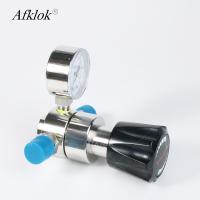 China Methane Hydrogen Ammonia Gas stainless steel 316L Pressure Regulators for Laboratory Semiconductor Industry 60psi for sale