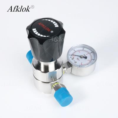 China OEM Supported Stainless Steel Pressure Regulator with Outlet Pressure Range of 0-60psig for sale