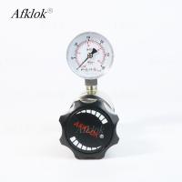 China Adjustable Stainless Steel Back Pressure Valve 300psi Oxygen Nitrogen Helium Hydrogen Argon Carbon Dioxide Air Pressure for sale