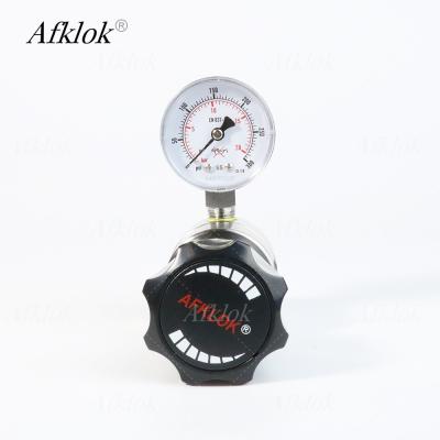 China Adjustable Stainless Steel Back Pressure Valve 300psi Oxygen Nitrogen Helium Hydrogen Argon Carbon Dioxide Air Pressure for sale
