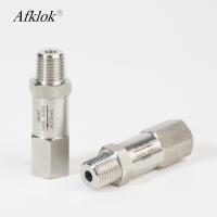 China 1/4 1/2 3/8 3/4 SS316 High Pressure One Way Check Valve Inlet Male Outlet Female for Air Compressor for sale