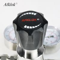 China Single Stage Pressure Regulators For Argon Nitrogen Oxygen Helium Co2 Acetylene Gas Regulator for sale