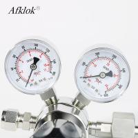 China Single Stage Pressure Regulators For Argon Nitrogen Oxygen Helium Co2 Acetylene Gas Regulator for sale