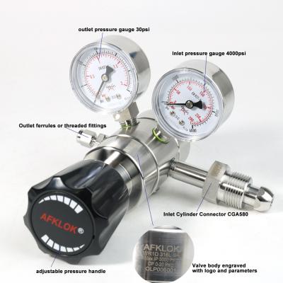 China Dual Stage Pressure Regulator High Precision Stable Output for Industrial Applications for sale