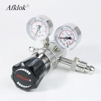 China AFKLOK R31 Dual Stage Pressure Regulator 3000/4500psig Max Inlet with 0.05 Cv Flow Coefficient for sale