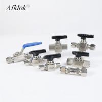 China Premium Stainless Steel Instrumentation Ball Valve – 6000 PSI, 1/4