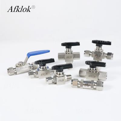 China Premium Stainless Steel Instrumentation Ball Valve – 6000 PSI, 1/4