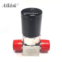 China Leakage Rate Helium External ≤1×10-9 Mbar L/s Stainless Steel Diaphragm Valve for Threaded Connections for sale