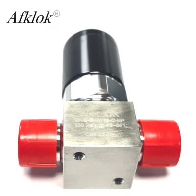 China 0.5kg Pneumatic Stainless Steel Diaphragm Valve with 206 Bar Pressure Rating and -23 to 65°C Temperature Range for sale
