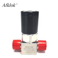 China AFKLOK Stainless Steel Diaphragm Valve 206 Bar 3000 Psig PCTFE -23-65C Pneumatic Operation for sale