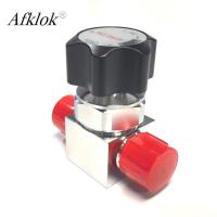 China AFKLOK Diaphragm Valve 1/4in 3/8in 1/2in Port Sizes with 310 Bar Pressure and 0.2 Cv Discharge Coefficient for sale