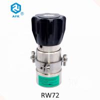 China RW72 Stainless Steel Back Pressure Control Valve 6000 PSI Max Pressure -40°F to 165°F Operating Temperature for sale