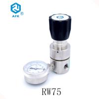 China RW75 Back Pressure Regulating Valve 300 Psi Piston Type with CE Certification and 1/4