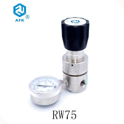 China RW75 Back Pressure Regulating Valve 300 Psi Piston Type with CE Certification and 1/4