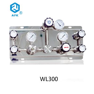 China WL300 Gas Changeover Panel High Pressure 3000 PSI Semi-Automatic for Nitrogen Gas Systems for sale