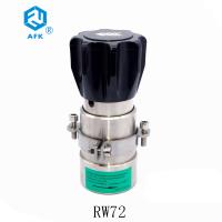 China RW72 Series Back Pressure Regulating Valve 6000 PSI Maximum Inlet Pressure with 2×10⁻⁸ atm cc/sec He Leakage Rate for sale