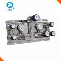 China Stainless Steel  Changeover Manifold With FCTFE Seat Cv 0.14 Working Temp -40℃~74℃ for sale