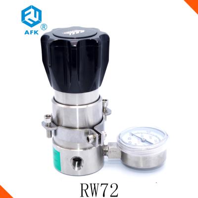 China RW72 Series 316L Stainless Steel Back Pressure Control Valve - 6000 PSI Maximum Pressure, -40°F to 165°F Operating Range for sale