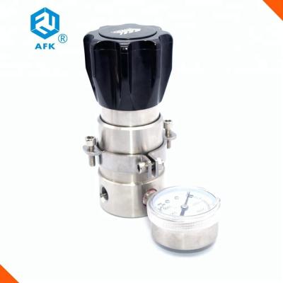 China 3/8NPT 6000PSI Air Flow Regulator , Backflow Pressure Regulator With Vespel Seat for sale