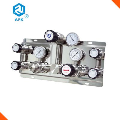 China WL300 Semi-Automatic Changeover Manifold for Oxygen Nitrogen CO2 with 3000 psi Max Pressure and Purge Function for sale