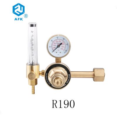 China R190 Brass Pressure Regulator with Flow Meter - 25 MPa Maximum Pressure, M16-1.5RH Outlet Connection for sale