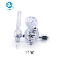 China Adjustable Pressure Regulator With Flowmeter , Industrial Inline Pressure Valve for sale