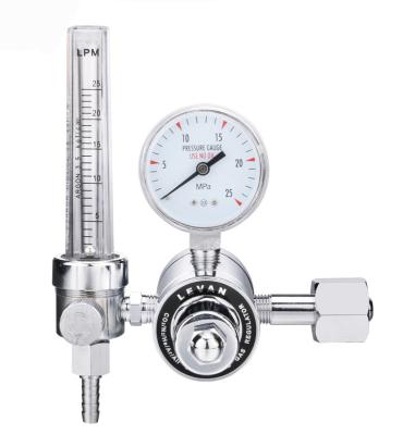 China Argon Regulator Reducer With Flow Meter Co2 Gas Pressure Regulator for sale