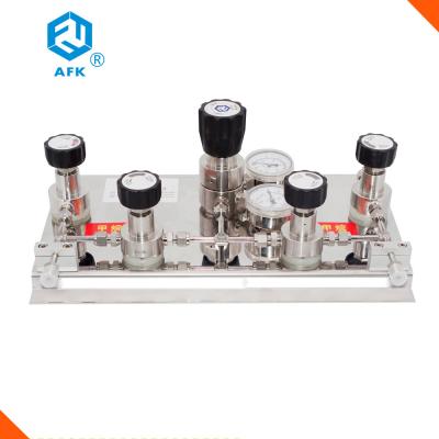 China Semi - Automatic Changeover Manifold With 1/4