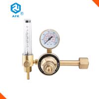 China R190 Series Brass CO2 & Argon Gas Pressure Regulator with Flow Meter - 25 MPa Outlet, 2.1 kg Weight for sale