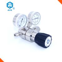 China Adjustable Stainless Steel Pressure Regulator , Gas Cylinder Regulator For Nitrogen for sale