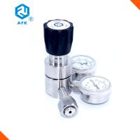China Adjustable Stainless Steel Pressure Regulator , Gas Cylinder Regulator For Nitrogen for sale