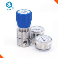 China Argon Gas High Pressure Regulator Brass Material With 1/4