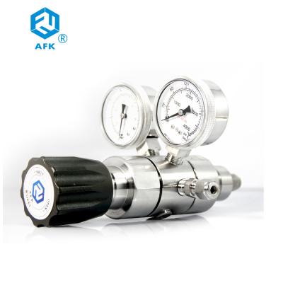 China China Double stage Stainless Steel N2O malaysia gas regulator for sale